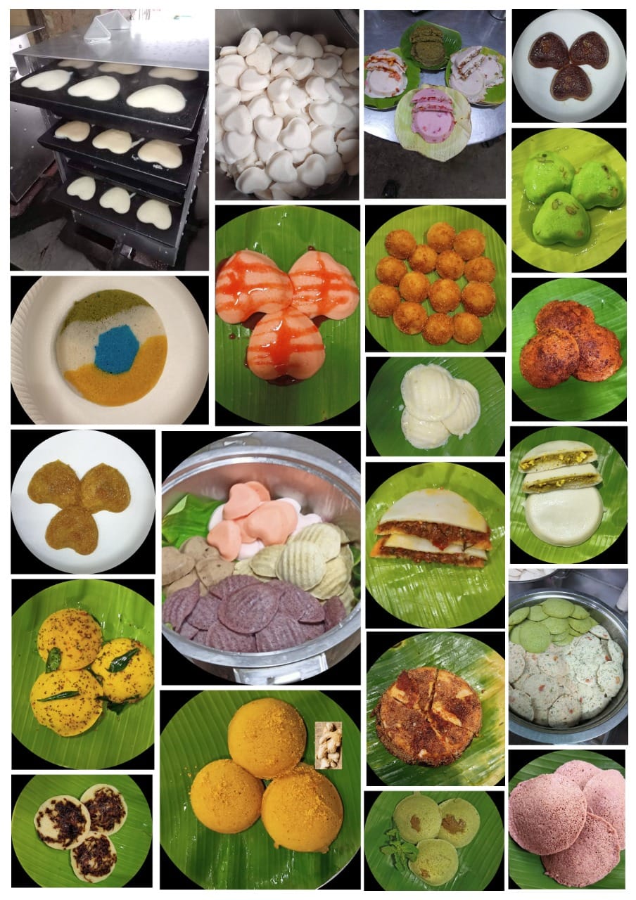 Multi-shaped Idli Plates