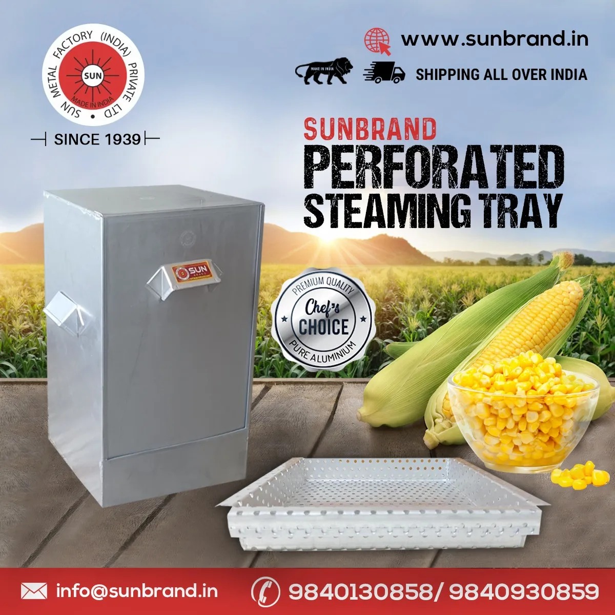 Perforated Steaming Tray | vegetable steaming tray