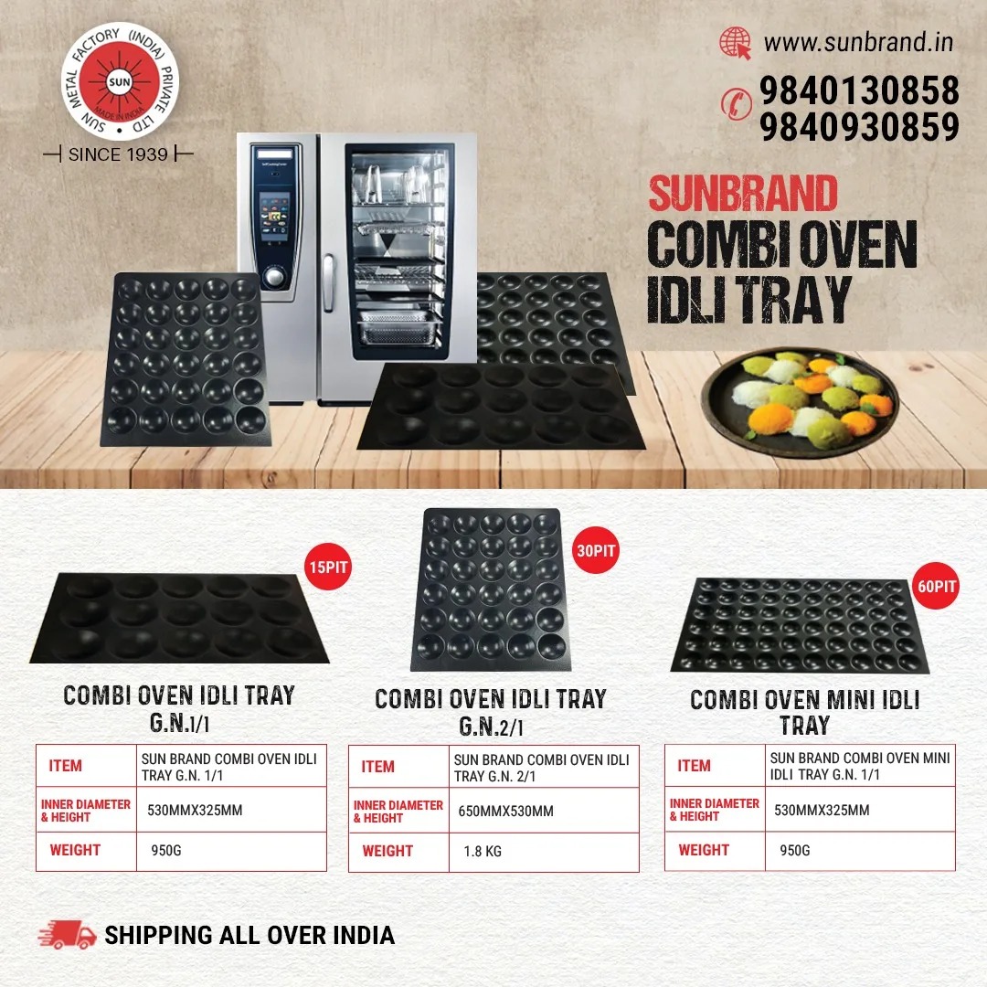 From 15 to 60 Idlis—Choose the Right Sunbrand Combi Oven Idli Tray for ...